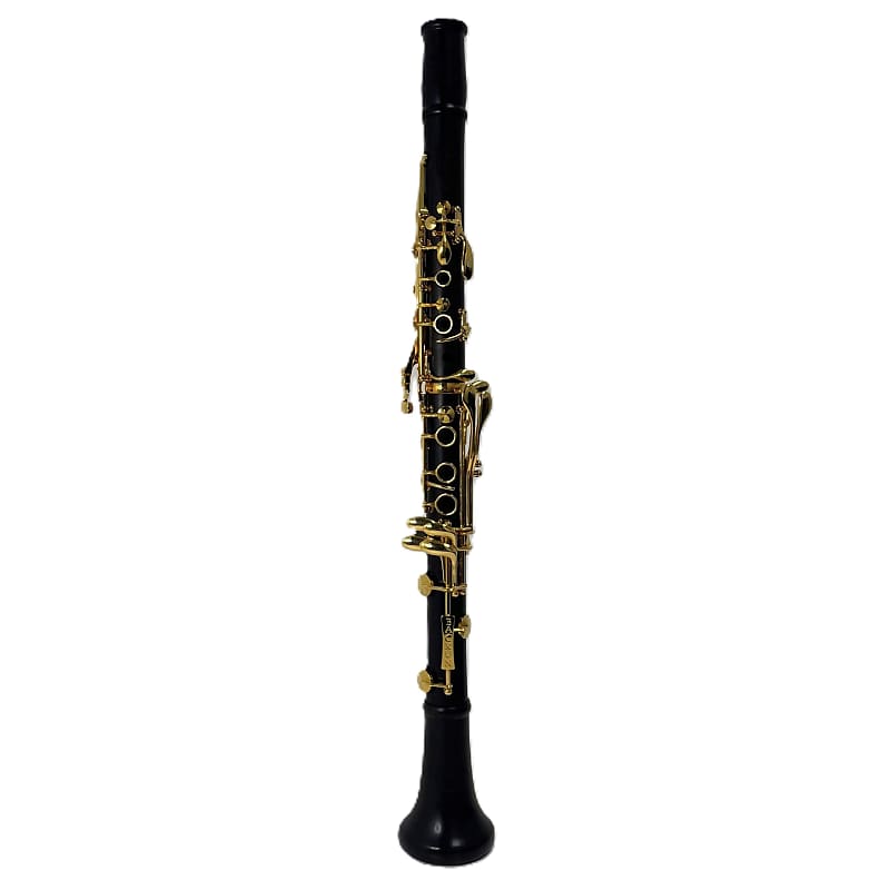Backun Protégé Intermediate Bb Clarinet Grenadilla with Gold | Reverb