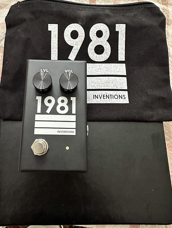 1981 Inventions LVL 2023 - Black | Reverb
