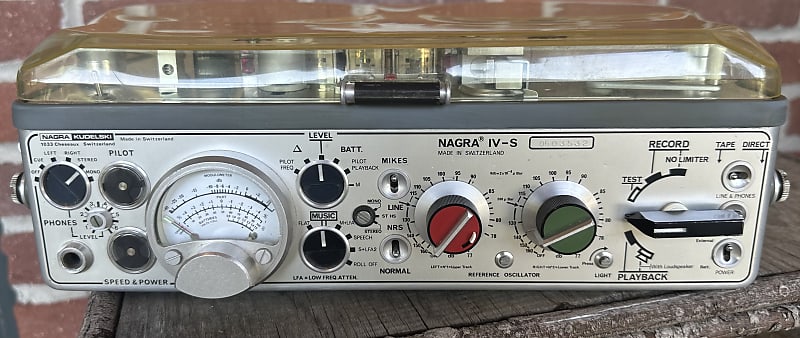 Nagra 4S 1981 - Brushed Aluminum | Reverb