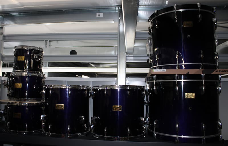 Pearl Masters BRX Birch - shell pack - Midnight Fade Lacquer | Reverb