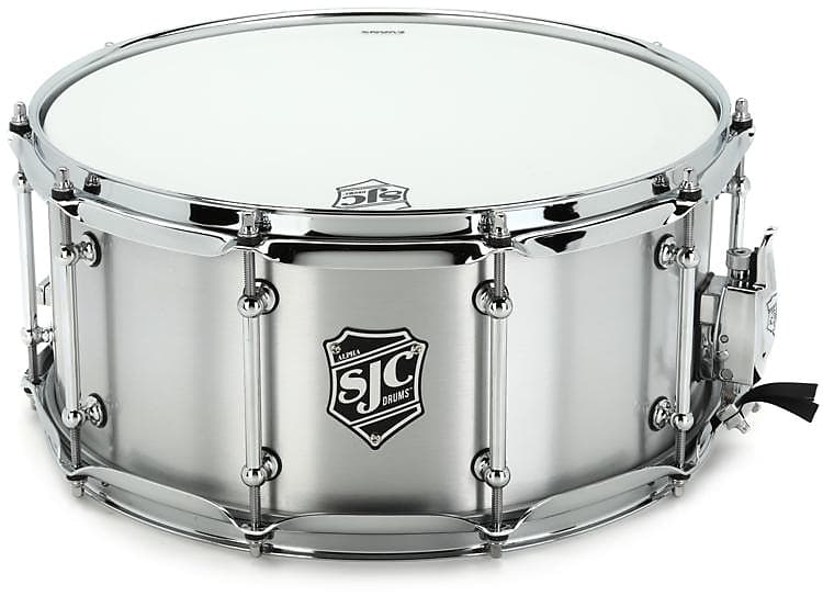 SJC Custom Drums Alpha Aluminum Snare Drum - 6.5 x 14-inch - | Reverb