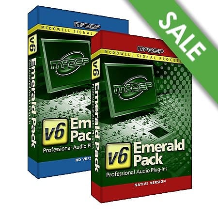 McDSP Emerald Pack HD v6 - Complete Music Production Plug-In | Reverb