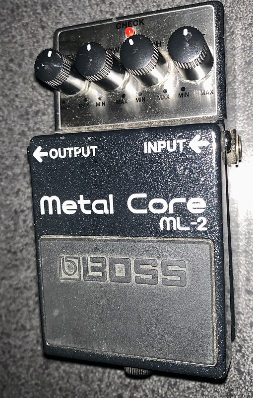 Boss ML-2 Metal Core 2006 - Present - Black Metallic | Reverb