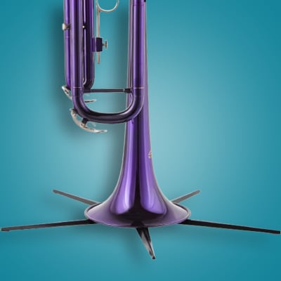 Portable Trumpet Stand Holder Metal with 5 Leg Foldable | Reverb