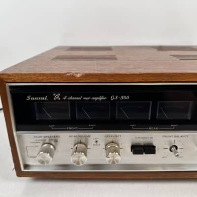Sansui QS500 4 Channel Rear Amplifier | Reverb