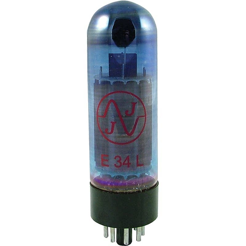 Vacuum Tube - E34L, JJ Electronics, Blue Glass, Apex Matched | Reverb