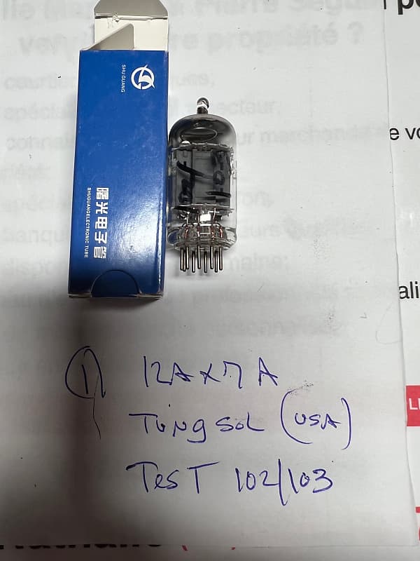 Tungsol 12AX7A | Reverb