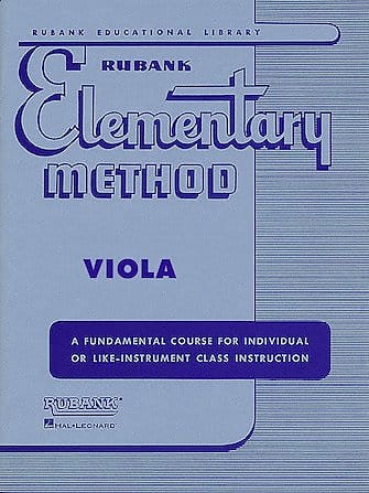 Rubank Elementary Method Viola | Reverb