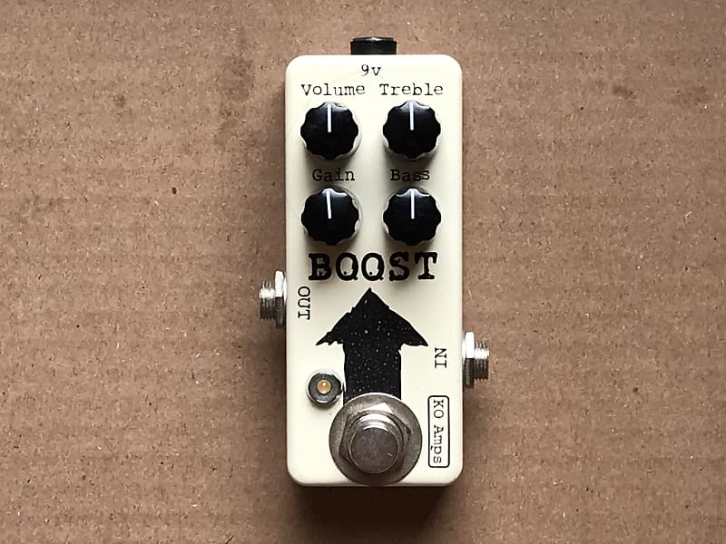 KO Amps JFET Boost MINI pedal - based on the Fulltone Fat | Reverb
