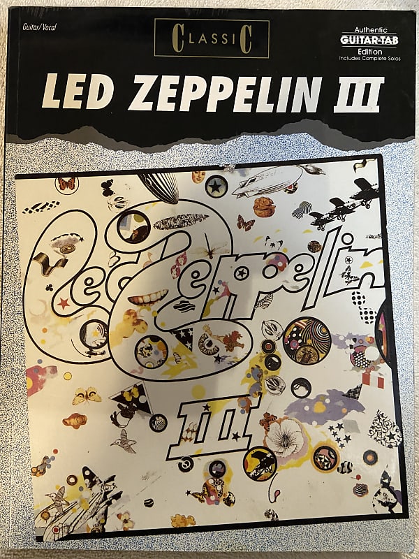 Led Zeppelin - III - Guitar Tab / Tablature Book | Reverb