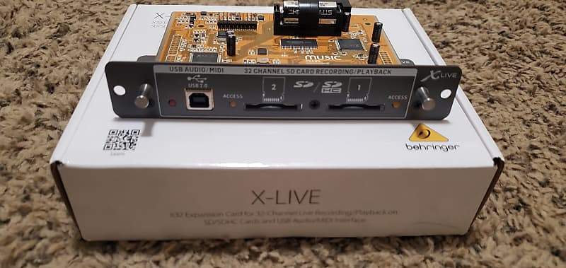 Behringer X-Live Expansion Card for x32 2020 | Reverb