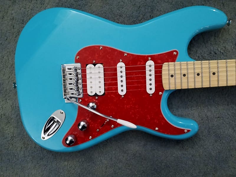 ~Cashified~ Kramer Strat-Style Blue Rock 'n' Roller | Reverb