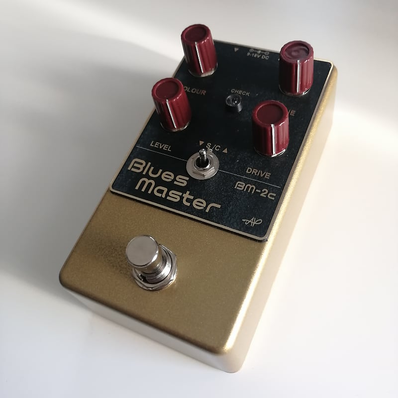 AVPedals Bluesmaster BM-2C - Gold | Reverb