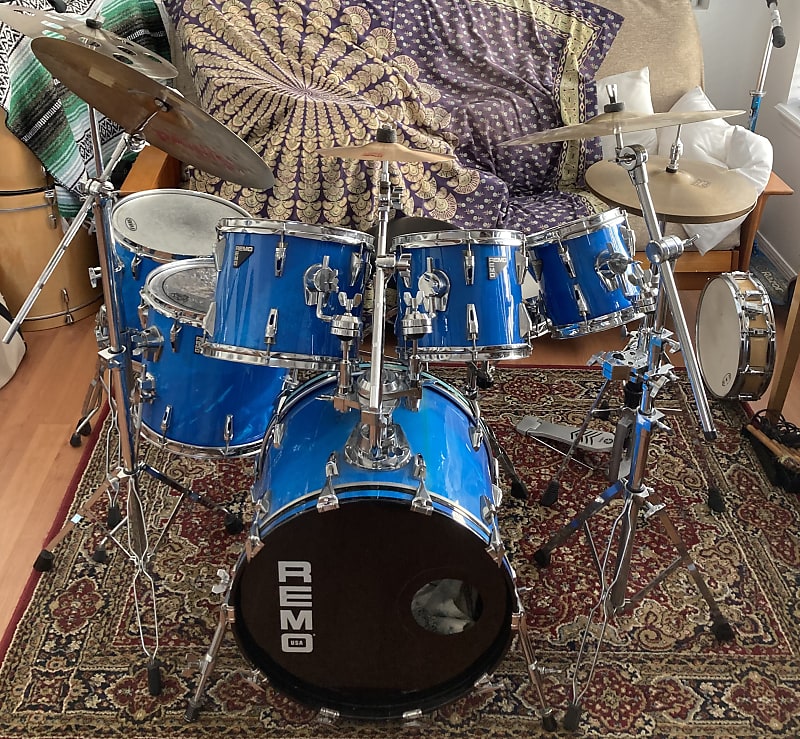 Remo Master Touch Acousticon 516 " 1993,1994 "- Blue ice | Reverb