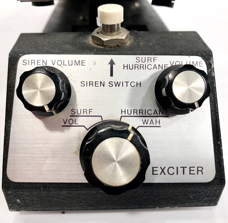 Vintage Companion surf and siren wah pedal The Exciter | Reverb UK