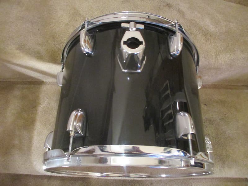 Pacific PDP 13 Round X 10 Rack Tom, Gloss Black, Hardwood | Reverb