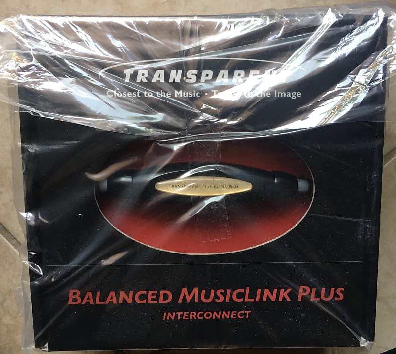 Transparent Balanced MusicLink Plus XLR Interconnect Cable | Reverb
