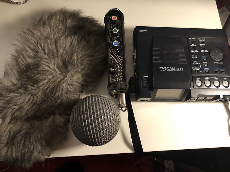 Outdoor portable recording pack: recorder preamp | Reverb UK