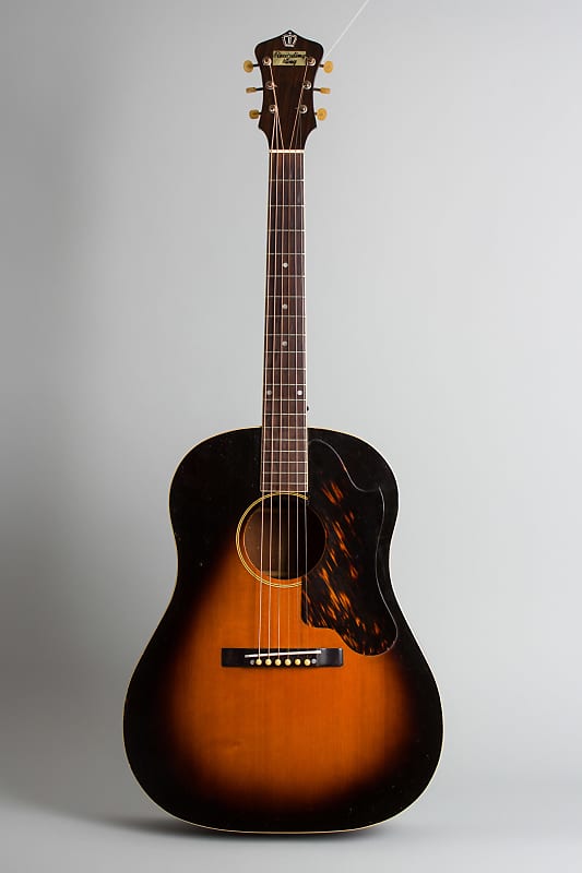 Recording King Ray Whitley Jumbo Model 1028 Flat Top Acoustic | Reverb