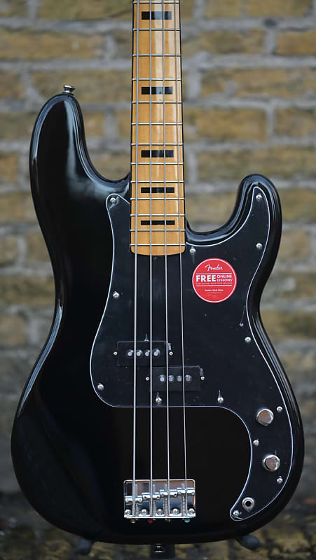 Squier Classic Vibe '70s Precision Bass - Black | Reverb Canada