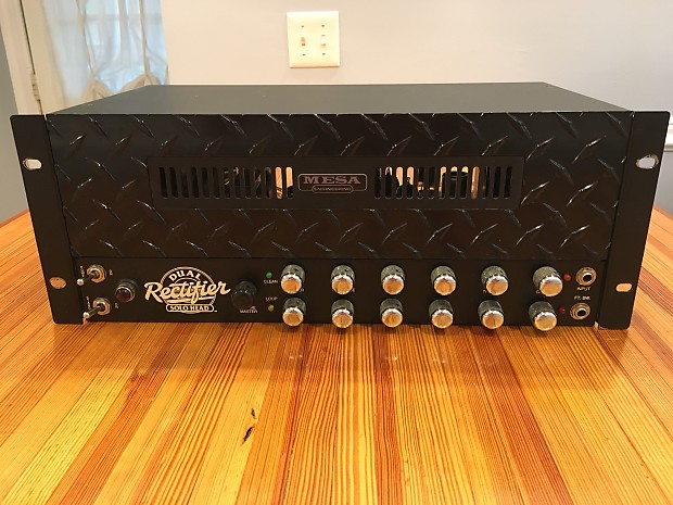 Mesa Boogie Dual Rectifier Rack Mount Racktifier Rev G 1995 | Reverb