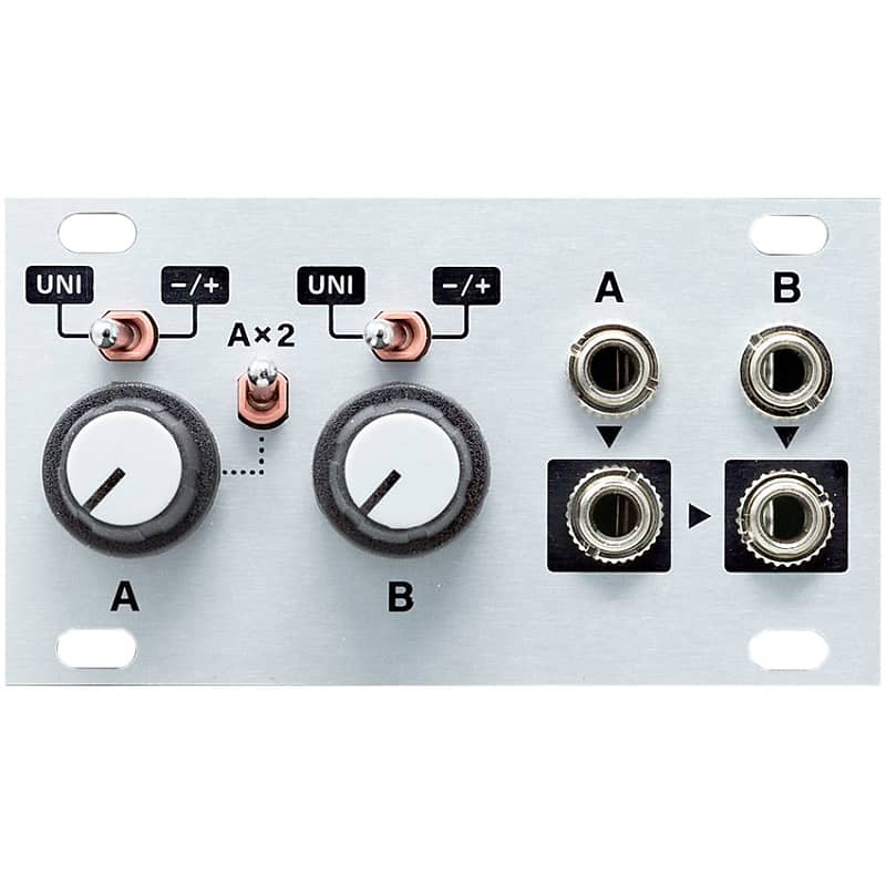 Intellijel Duatt 1U Dual Attenuator + Mixer | Reverb