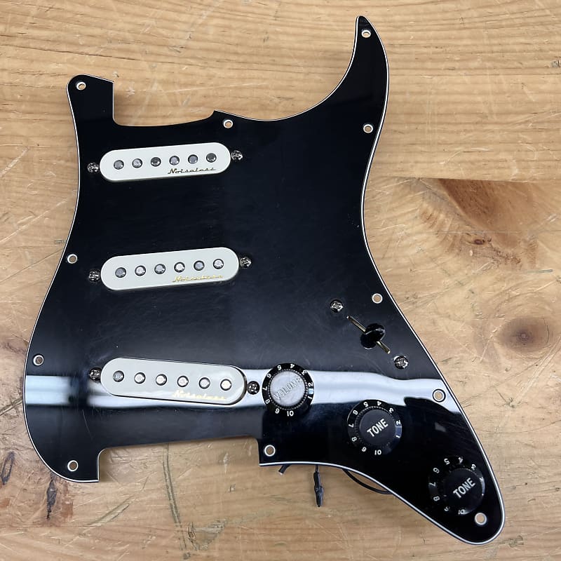 Fender Noiseless Strat Loaded Pickguard - Made in the USA | Reverb