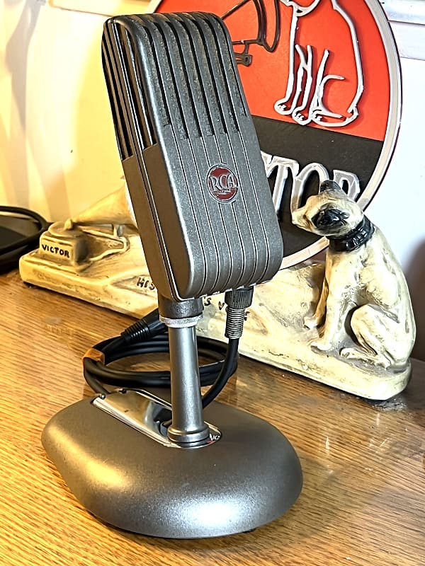Vintage 1940's RCA MI-6203C Varacoustic Ribbon Microphone, | Reverb