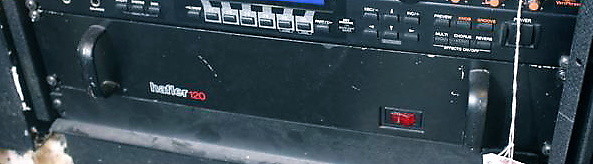 Hafler DH-120 Stereo Power Amp 1990's Black | Reverb