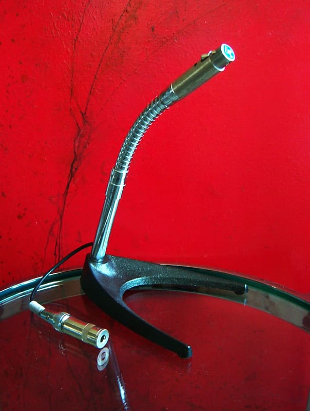 Vintage 1960's Atlas Sound DS14 cast iron microphone desk | Reverb