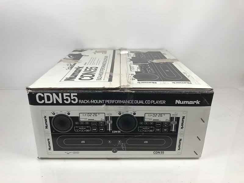Numark CDN55 Rack Mount Professional Dual CD Player With | Reverb