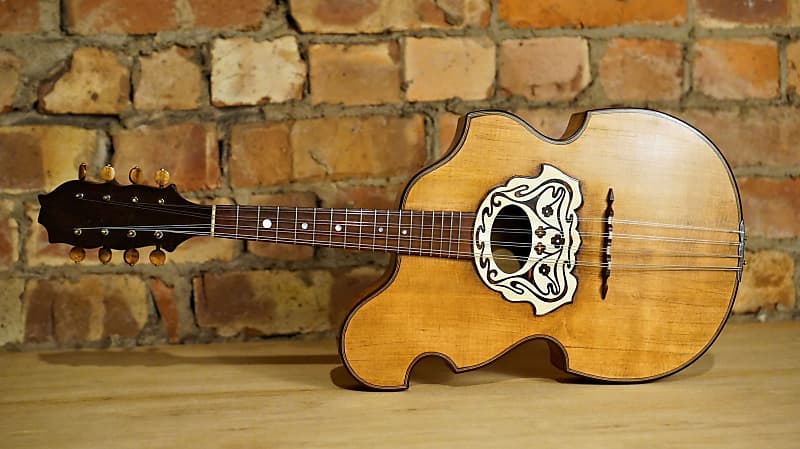 Unusual German Flat-back Mandolin from early 1900s | Reverb