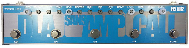 Tech 21 Cali Fly Rig 5 prototype turquoise color | Reverb