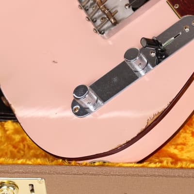 Fender Custom Shop 1960 Custom Telecaster Relic Shell Pink | Reverb