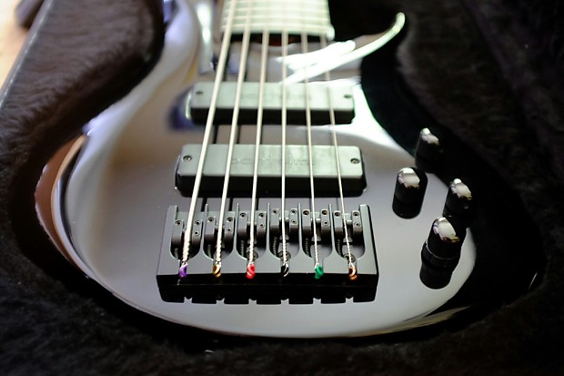 Roscoe SKB 3006 Bass, 6 String, Ebony Fretboard | Reverb