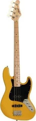 Austin Bass Guitar, Classic Style Natural Finish | Reverb