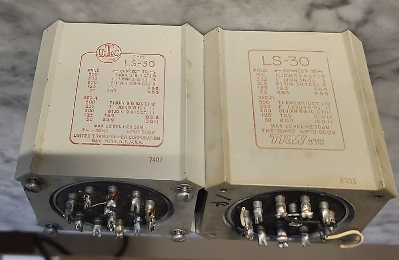 UTC LS-30 Balancing Transformers / WE111C - Gray | Reverb