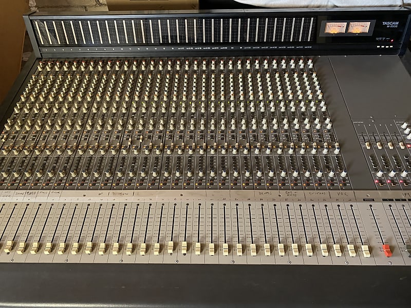 TASCAM M3500 1990s - 32 channel 8 bus recording console | Reverb