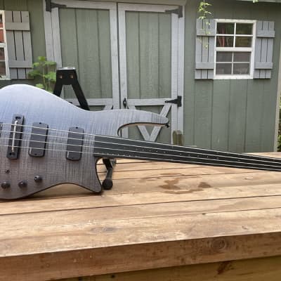 NS Design CR4 Radius Fretless Bass Guitar 2020 - Charcoal | Reverb
