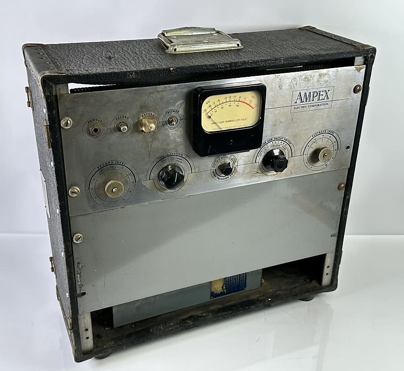 Ampex 350 R Mic Preamp Module w/ Tube Power Supply | Reverb