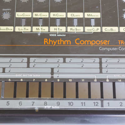 ROLAND TR-808 Original OVERLAY | Reverb