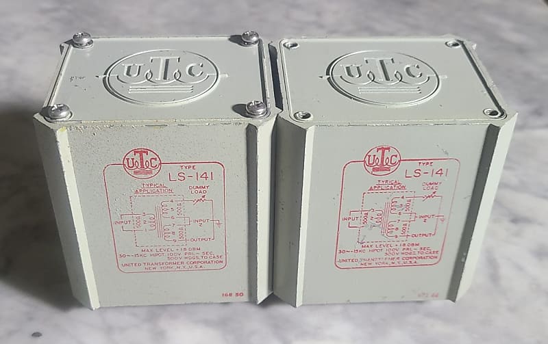 UTC LS-141 Pair of transformers | Reverb