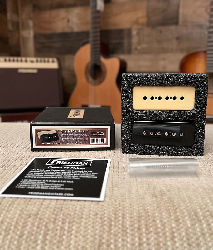 Friedman Classic 90 Neck Pickup w/ Original Box - Black and | Reverb
