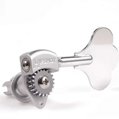 Hipshot Ultra-lite bass tuning pegs, Supertone Bass Bridge, | Reverb