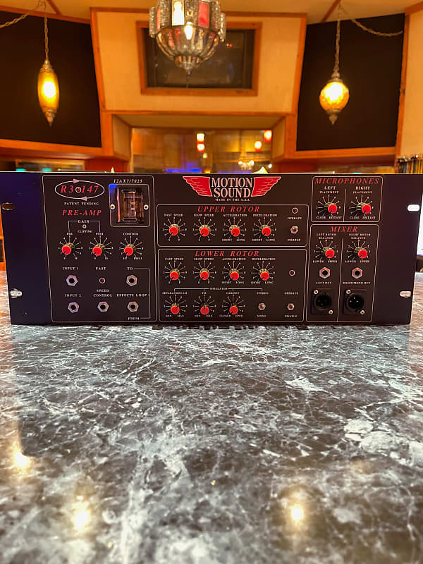 Motion Sound R3-147 Leslie Simulator Effect Rackmount with | Reverb