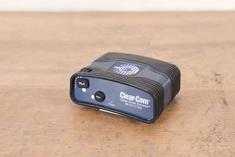 Clear-Com RS-701 Single-Channel Intercom Belt Pack (church | Reverb