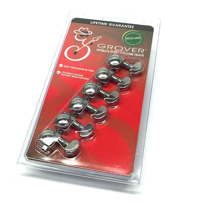 Grover Chrome Locking Mini Guitar Tuners for Vintage Fender® | Reverb