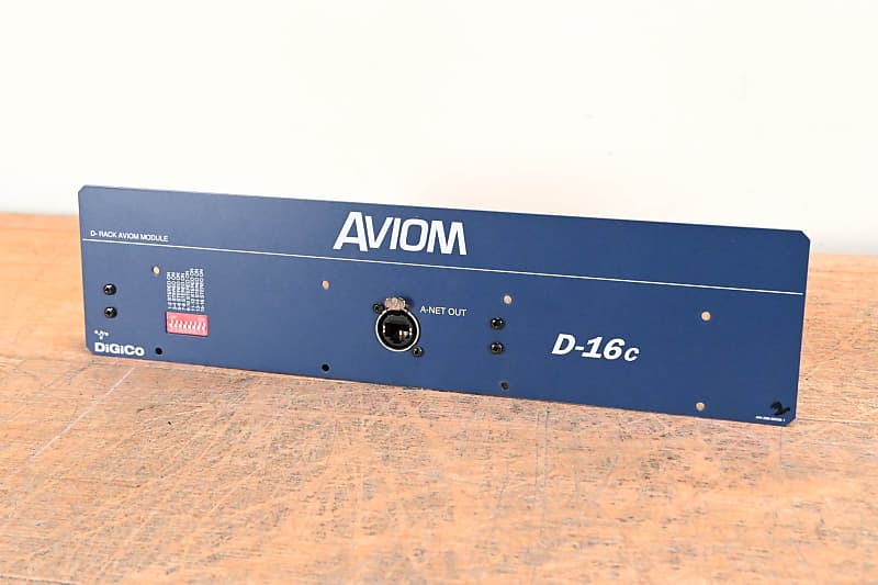 DiGiCo D-16c Aviom A-Net D-Rack Module CG01KK5 | Reverb