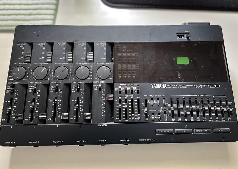 Yamaha MT120 Four-Track (1990’s) - Black/Grey | Reverb