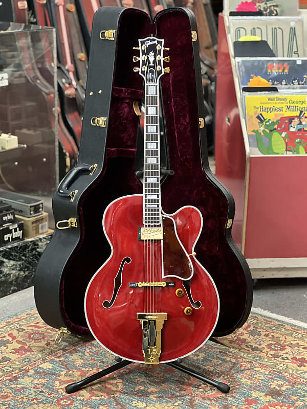 Gibson Custom Shop Wes Montgomery Custom L-5 "Crimson" Arch | Reverb